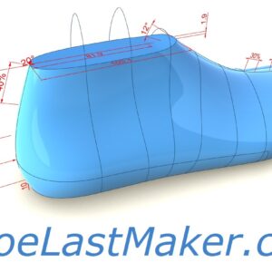 Free Insole Patterns for all Shoe Last Designs and Sizes - 3DShoemaker