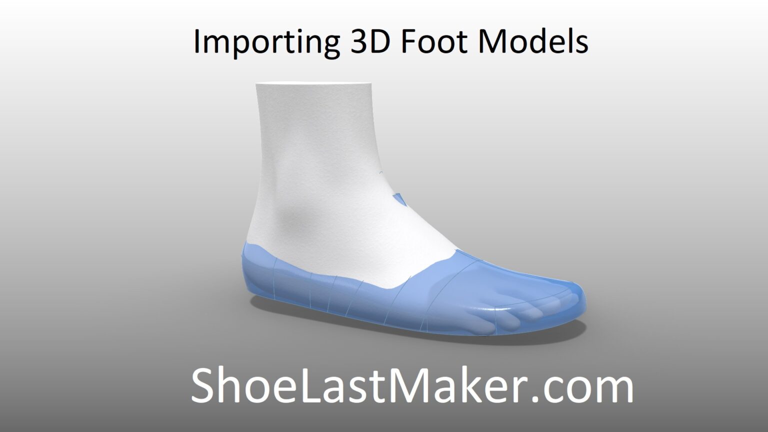 Shoe Last Design Software: 3DShoemaker - 3DShoemaker
