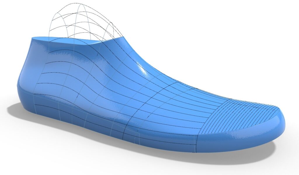 Designing a Shoe Last Toe Box Crease - 3DShoemaker
