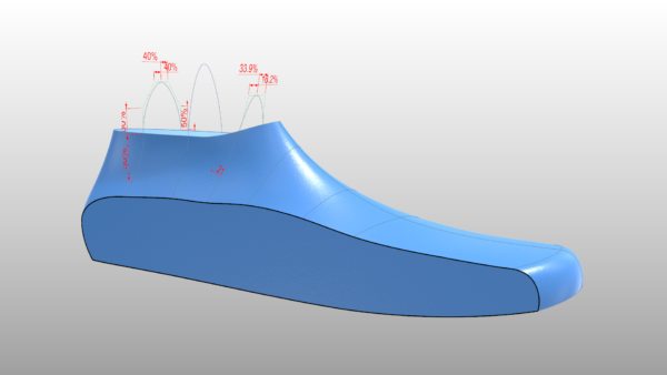 Shoe Last Design Software: 3DShoemaker - 3DShoemaker