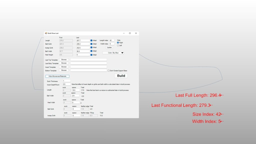 Shoe Last Design Software: 3DShoemaker - 3DShoemaker