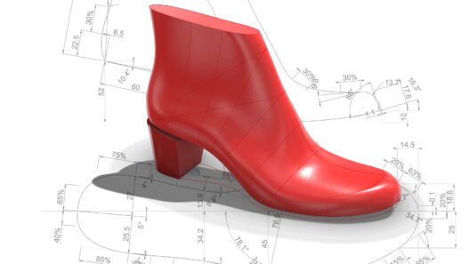 New Shoe Last Template: Manual Round Toe - 3DShoemaker