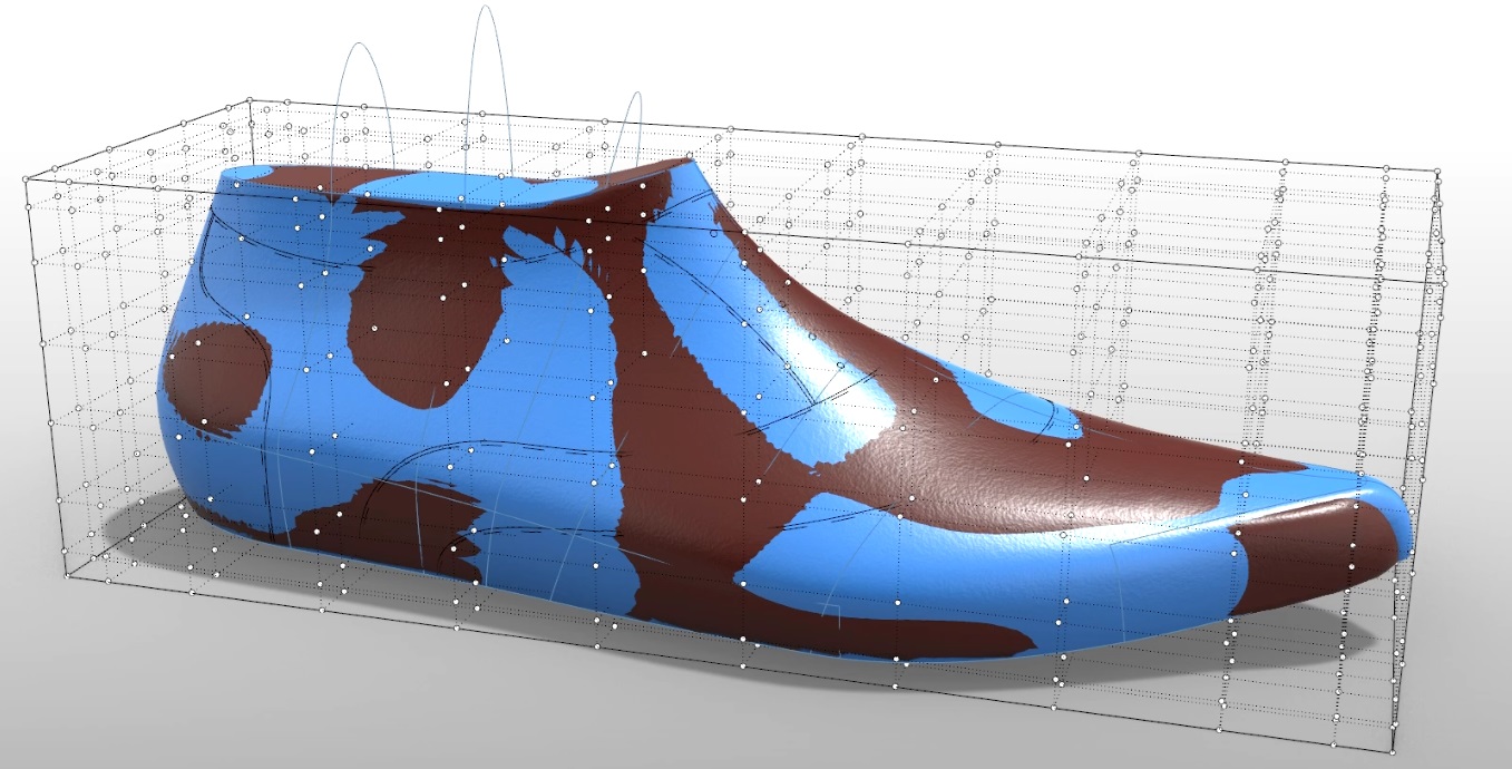 Morphing Components Between Shoe Lasts in 3DShoemaker - 3DShoemaker