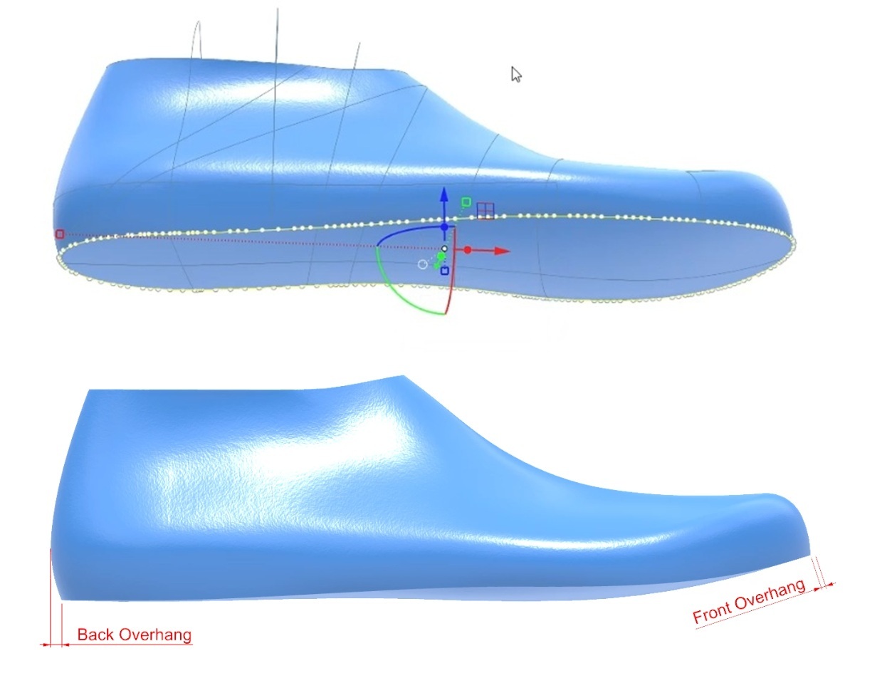 Shoe Last Outline for Solving Online Shoe Sizing - 3DShoemaker